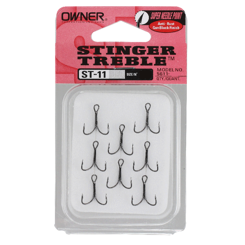 Крючок OWNER тройной ST-11 BC №10 8шт купить в Минске и Беларуси, цена